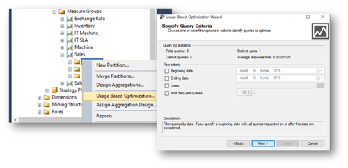 Agrégations "Usage-Based" dans SSAS sans utiliser le QueryLog – Business Geek